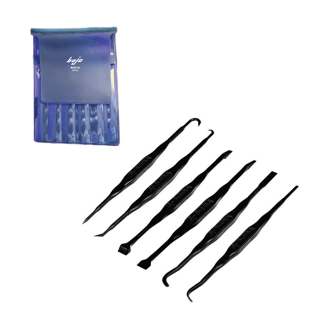 ORT2-6KIT-XNGL: 6-Piece O-Ring Pick Tool Kit in Pouch – Bojo Tools